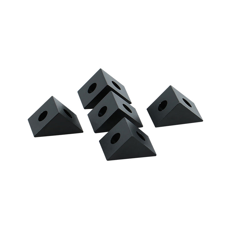 HLTNC Triangle Connector Angle Corner Openbuilds V-slot Black Connecto