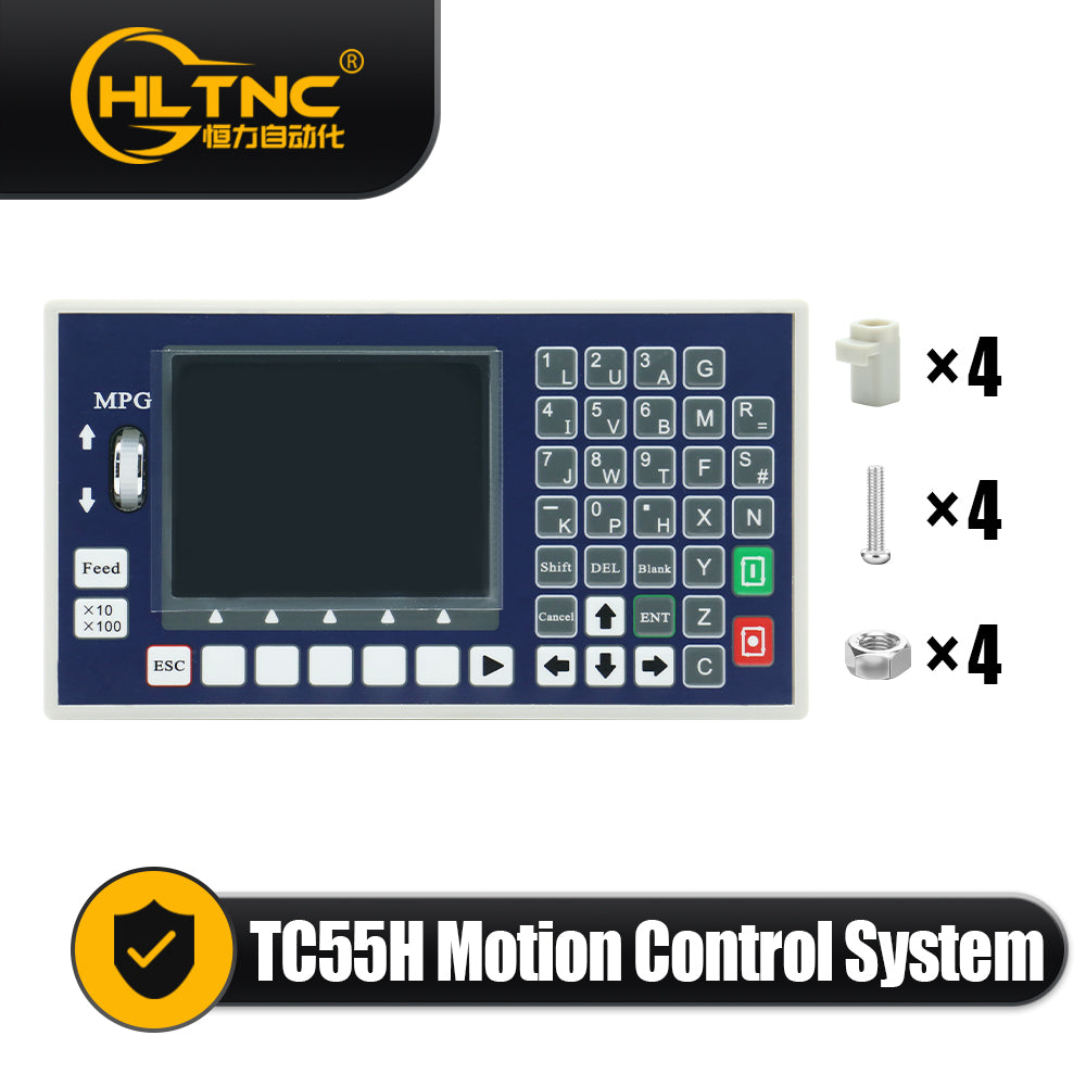 HLTNC TC55H Motion Controller G Code 1-4 Axis 150KHZ Speed Control Pro