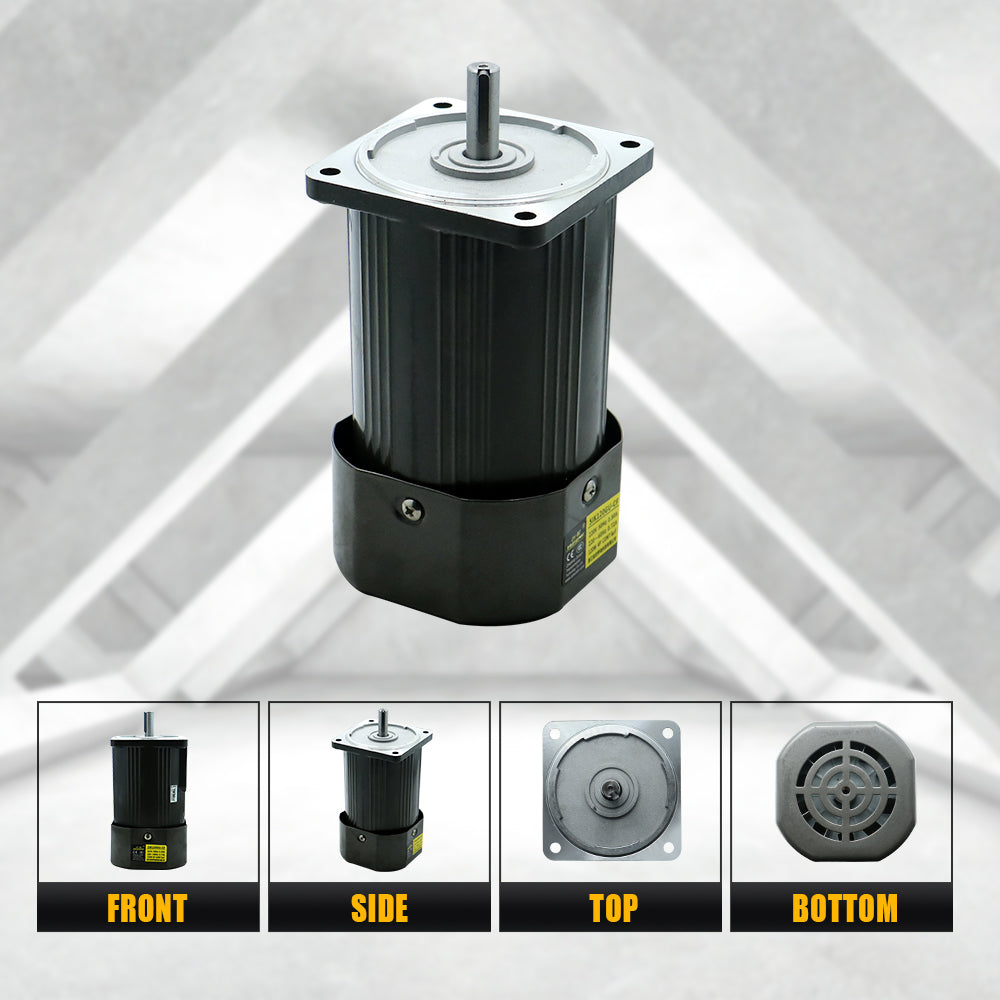 HLTNC 120W Micro AC Motor 110v 220v Single Phase Asynchronous Motor Ge