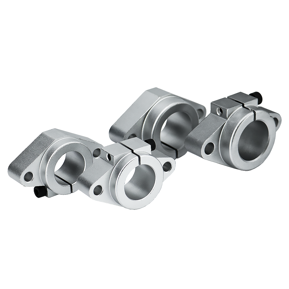 HLTNC Aluminum Alloy Guide Rod Horizontal Support Base 1PC Linear shaf